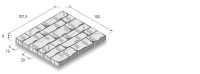 Artline - Strukturiert und Getrommelt - Gestaltungspflaster - Produkte ...